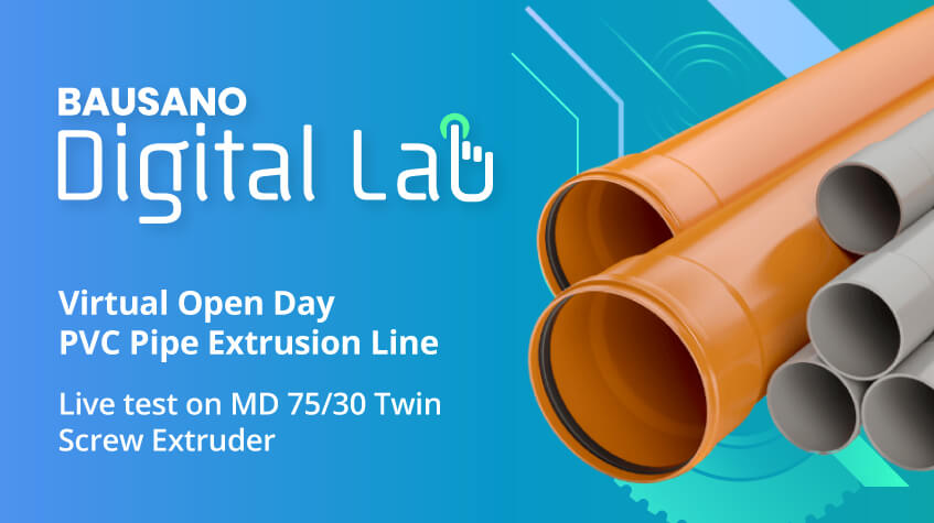 Virtual Open Day - PVC Pipe Extrusion Line