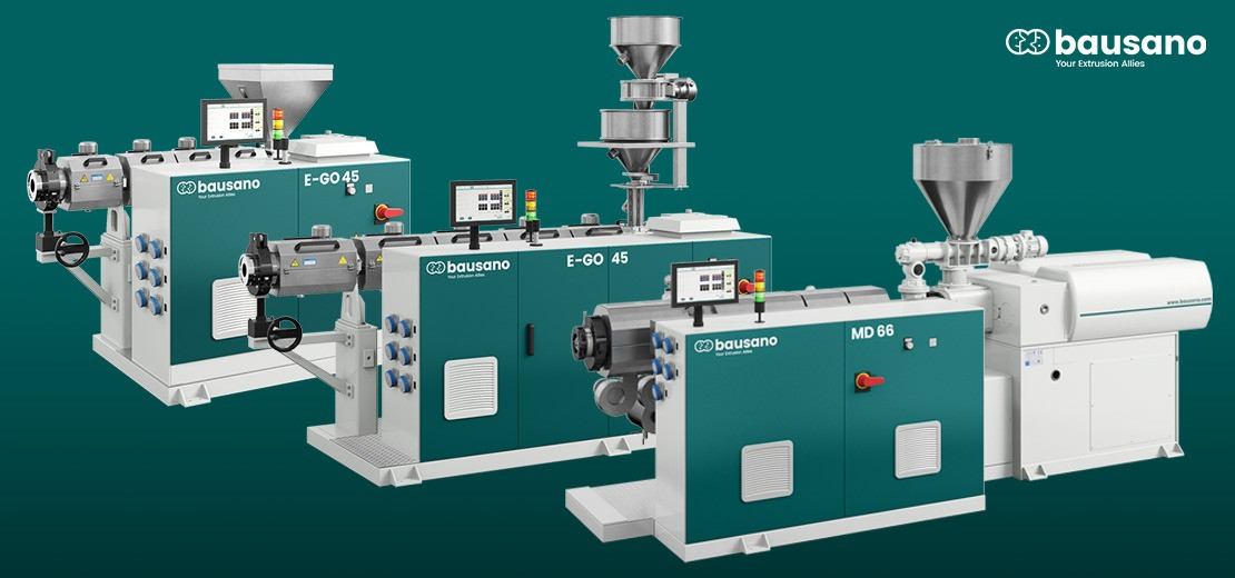 Types of extruders for plastic: characteristics | Bausano