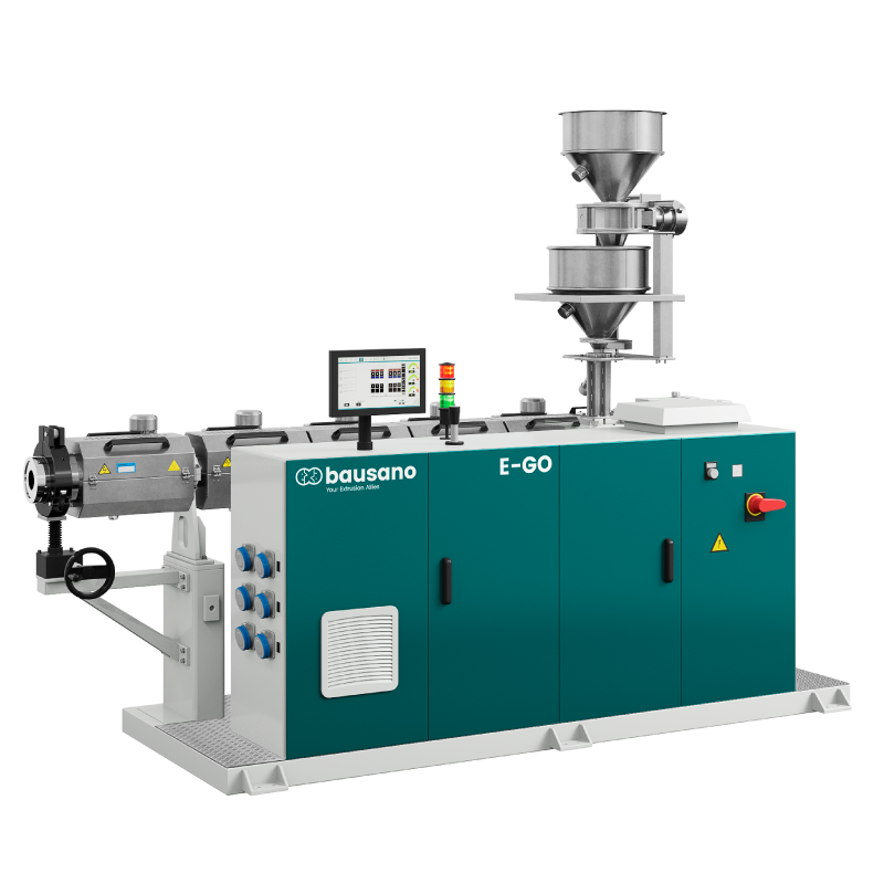 E-GO Single Screw Extruders for Pipes | Bausano